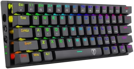 سعر ROCK POW Draconic 60% Compact Wireless Mechanical Keyboard,61 Keys ...