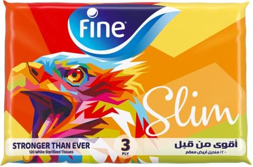 Fine Facial Tissue, 120 Tissue - 3 Ply Pack May Vary price in Egypt ...
