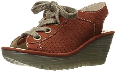 Amazon.com | FLY London Women's Yuta617fly Platform Sandal | Pumps