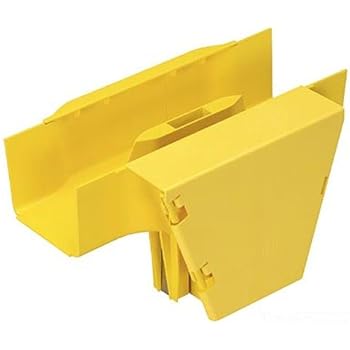 Panduit FRVT6X4YL Vertical Raceway Tee Fitting, Yellow - Conduit ...