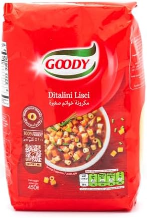 Goody Macaroni Pasta Ditalini Lisce (No.14), 450g (Pack of 1) price in ...