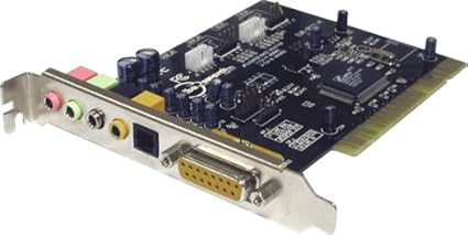 Nicole 5.1 PCI sound card with optical out: Amazon.co.uk: Computers ...