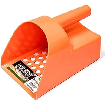 Amazon.com: ASR Outdoor 8.5 Inch Heavy Duty Plastic Orange Sand Scooper ...