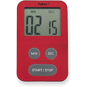 Amazon.com: Polder 100-Minute Mini Timer: Kitchen & Dining