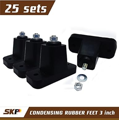 Amazon.com: Anti-Vibration Rubber Feet for Air Conditioner Condensing ...