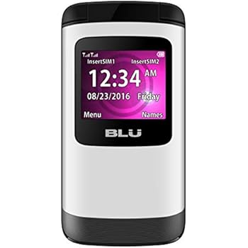 Amazon.com: BLU Zoey Flex Unlocked GSM (AT&T + T-Mobile) Dual-SIM Flip ...
