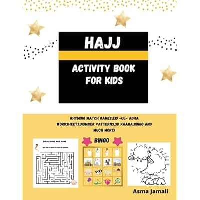 Buy Hajj Activity Book for Kids: Hajj Bingo Game, Hajj Worksheets ...
