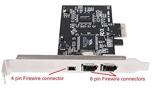 Bizlander Firewire DV Cable 4 Pin to 6 Pin for Canon GL1 and GL2 Mini ...