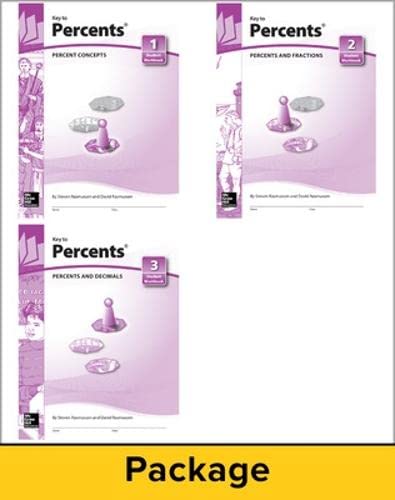Key to Percents - Books 1 - 3: KEY CURRICULUM, McGraw Hill ...