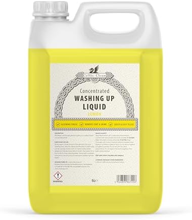Celtic Clean - Washing Up Liquid - Lemon - 5 Litre price in Saudi ...