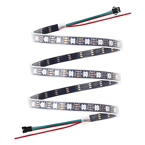 Arkare WS2812B LED Strip Addressable LED Pixels Light 60 LEDs 3.2ft ...