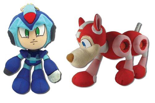Buy Set of 2 - Great Eastern Mega Man Series - Megaman X4 & Robot Rush ...