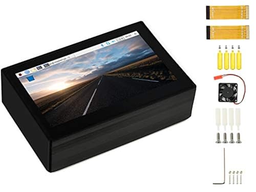 waveshare 4.3inch DSI LCD Capacitive Touch Display with Protection Case ...