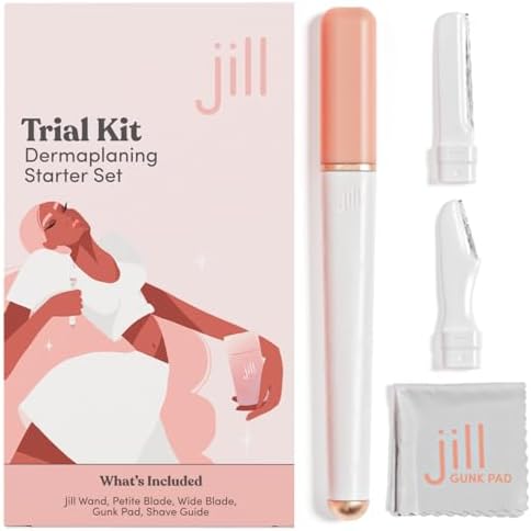 Jill Dermaplane Razor Starter Kit for Women | Facial Hair Removal ...