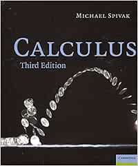 Calculus: michael-spivak: 9780521867443: Books - Amazon.ca