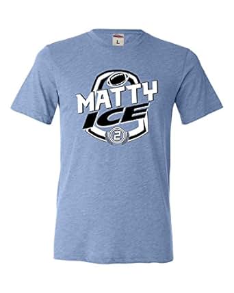 Amazon.com: Adult Matty Ice Football Beer Triblend T-Shirt: Clothing