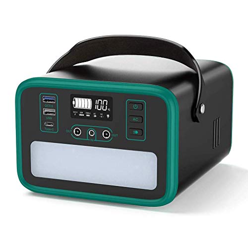 BEAUDENS 384Wh/120000mAh Portable Power Station, LiFePO4 Backup Battery, 300W Pure Sine Wave AC ...