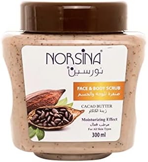 Norsina Cacao Butter Face and Body Scrub, 300 ml price in Saudi Arabia ...