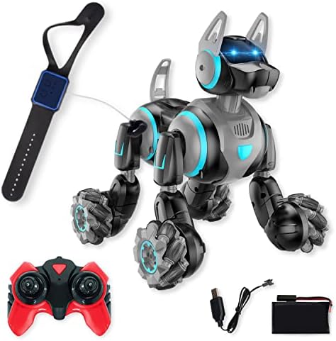 FITTO RC Gesture Robo Pet Dog, RC Multifunctional Puppy for kids ...