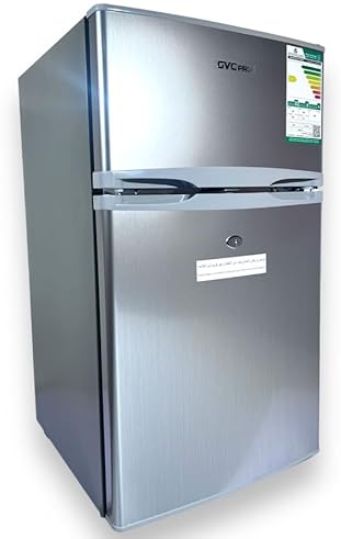 سعر GVC Pro Double Door Refrigerator, 85 Liters, 3 Sliver Feet - GVDS ...