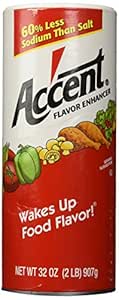 Amazon.com : Accent Flavor Enhancer - 2 lb. canister : Natural ...