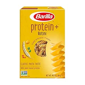Amazon.com : BARILLA Protein+ (Plus) Rotini Pasta - Protein from ...