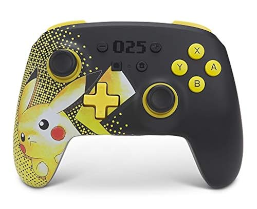 PowerA Enhanced Wireless Controller for Nintendo Switch - Pikachu 025 ...