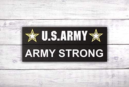 Amazon.com: U.S. Army Strong Sign | United States Army Decor | Army ...