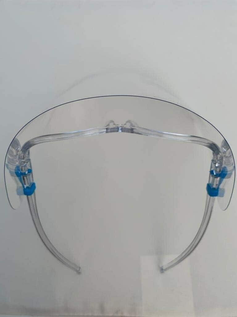 8 X Full Face Shield Screens PLUS 4 Glasses Frames – BigaMart
