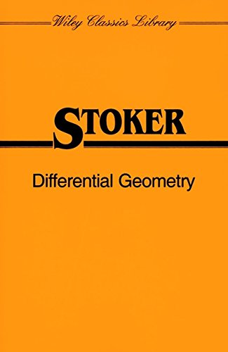 Differential Geometry Wiley Classics Library 1st Edition By J J
