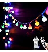 [2 Pack] Fairy String Lights, 120LED 12M/40Ft 8 Modes USB Plug in ...