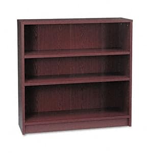 Amazon.com: HON 1870 Series Bookcase, 3 Shelves, 36 W by 11-1/2 D by 36 ...