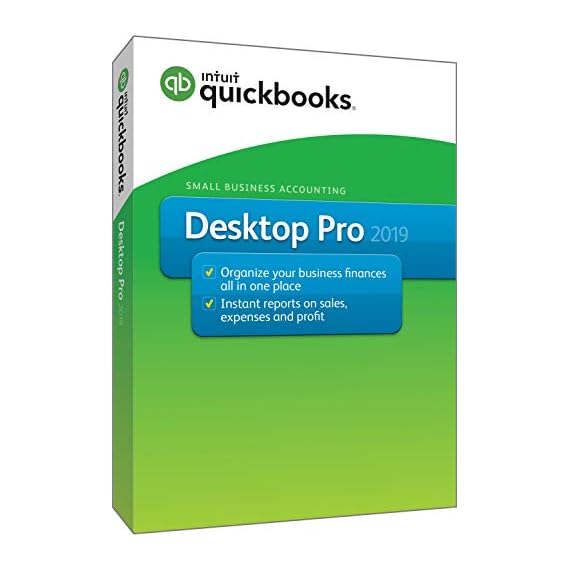 Intuit QuickBooks Desktop Pro 2019 [PC Disc] – Electronics Accessories & Gadgets