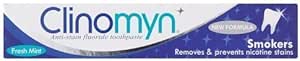 Amazon.com : Clinomyn Toothpaste For Smokers Original 75ml : Health ...