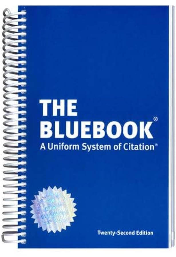 Introduction - Bluebook Legal Style: 22nd Edition - Library Guides at ...