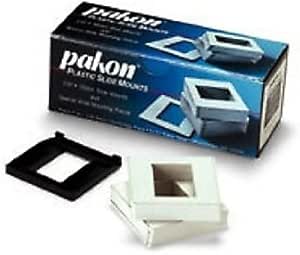 Amazon.com : Pakon 2x2 35mm Standard Pastic Slide Mounts 1.3mm Thick ...
