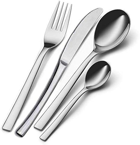 Abert - Set di Posate Italiano in Acciaio Inox - 24 Pezzi - Made in ...
