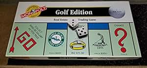 Amazon.com: The GOLF EDITION of the MONOPOLY Game: Toys & Games