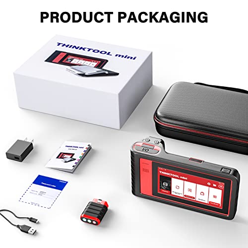 Thinktool Mini OBD2 Car Diagnostic Scanner Bluetooth, All Systems Check ...