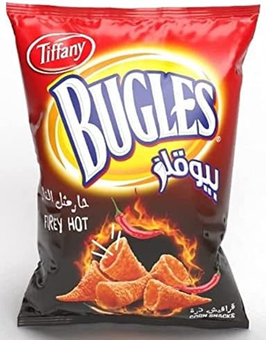 Tiffany, Bugles, Firey Hot, 125g price in UAE | Amazon UAE ...