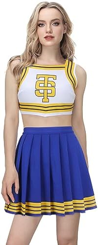 Mokkin Adult Women Tay Tay Cheerleader Costume Uniform Girls Swift ...