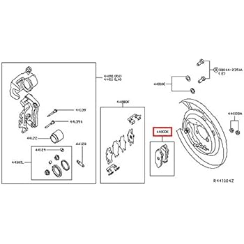 Amazon.com: Infiniti D4M60-9N00A, Disc Brake Pad: Automotive