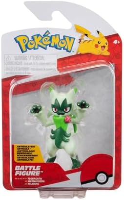 Pokemon Battle Figure Galarian Floragato, Official Detailed Action ...