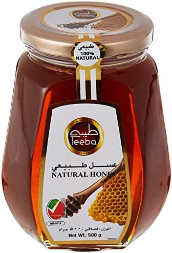 Teeba Natural Honey Glass 500G price in UAE | Amazon UAE | supermarket kanbkam