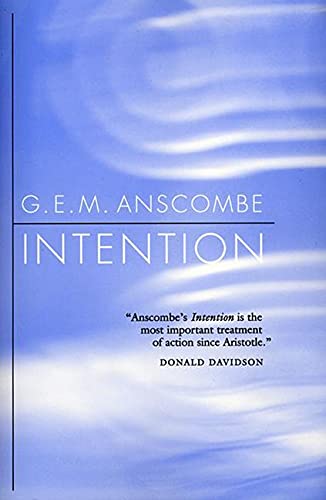 Amazon.com: Intention: 9780674003996: Anscombe, G. E. M.: Books