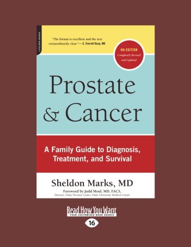 Prostate and Cancer (Large Print 16pt): Marks, Sheldon: 9781459610200 ...