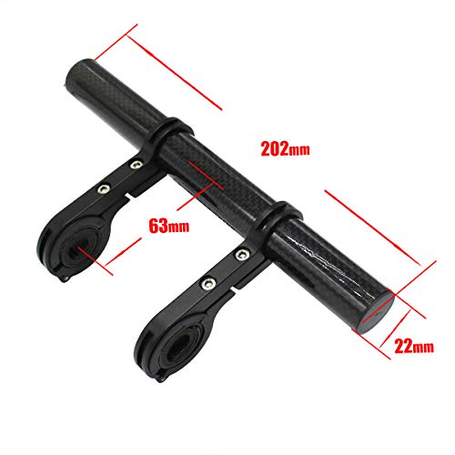 Labewin Fietsstuur Extender, Lichtgewicht Carbon Fiber Fietsstuur ...