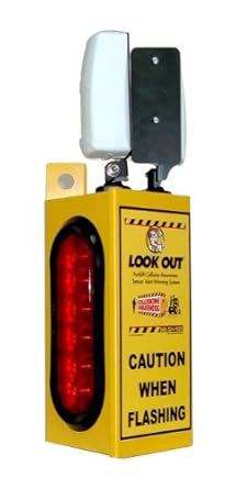 Forklift Sensor, Look Out 1 Model, Rack Mounted warning system; 24VDC ...