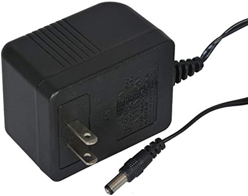 AC to AC Wall Adapter Transformer 9 Volt @ 1500mA Black Straight 2.5mm ...