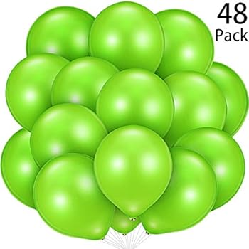 Amazon.com: Neo LOONS 12" Pearl Lime Green Premium Latex Balloons ...